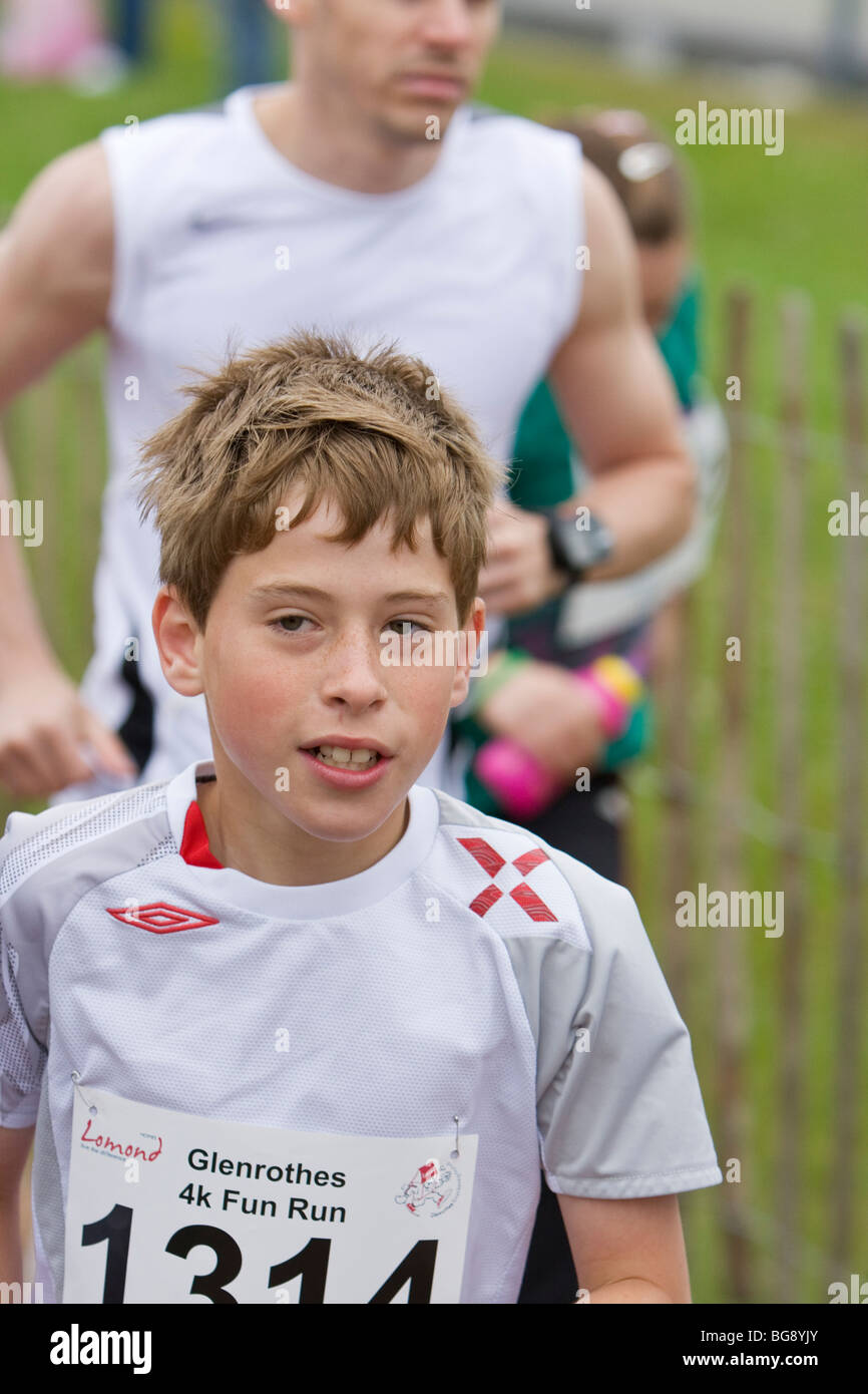 Glenrothes 4k Fun Run 2009 Stock Photo - Alamy
