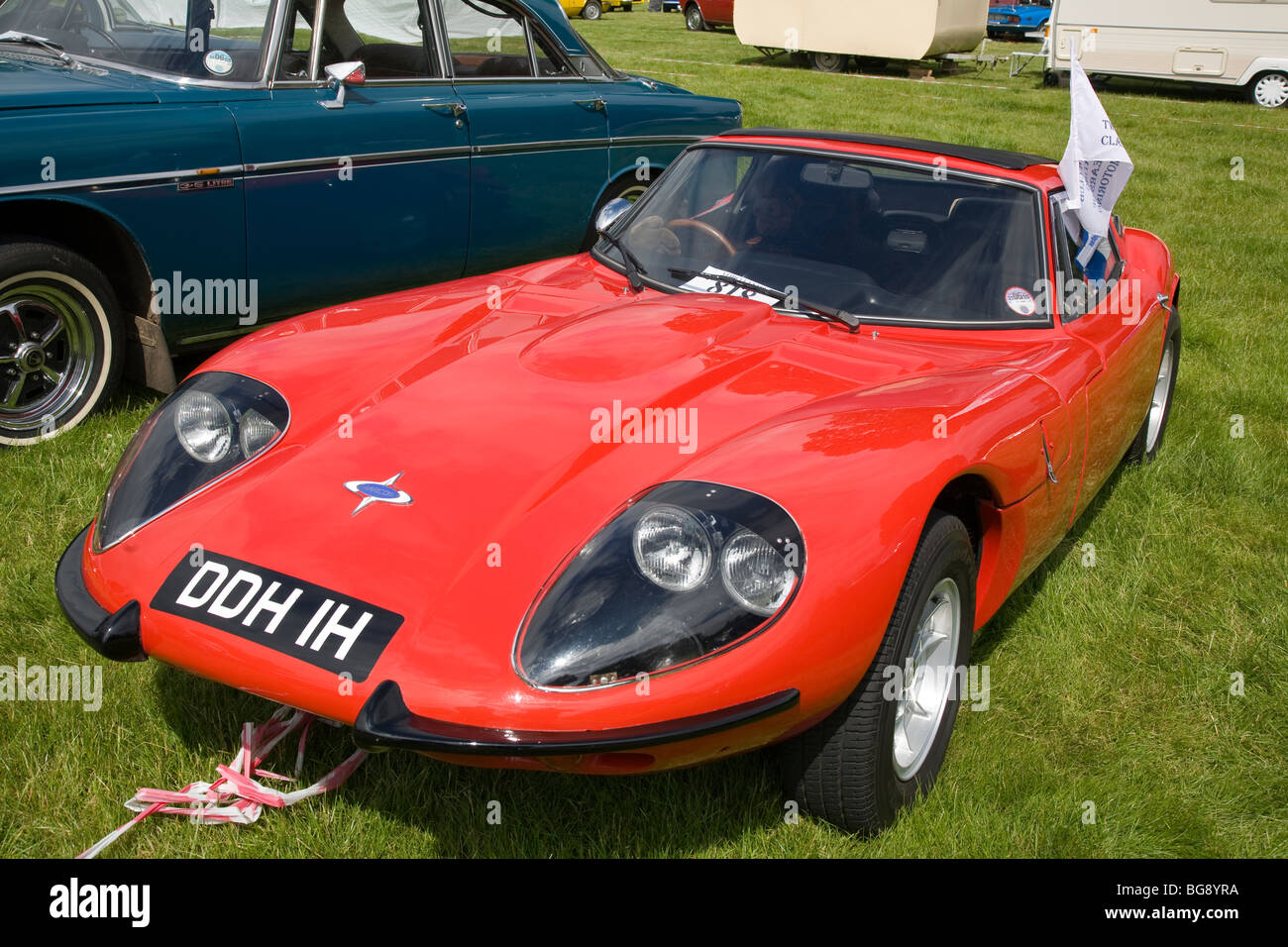 Vintage Marcos GT sports car Stock Photo - Alamy