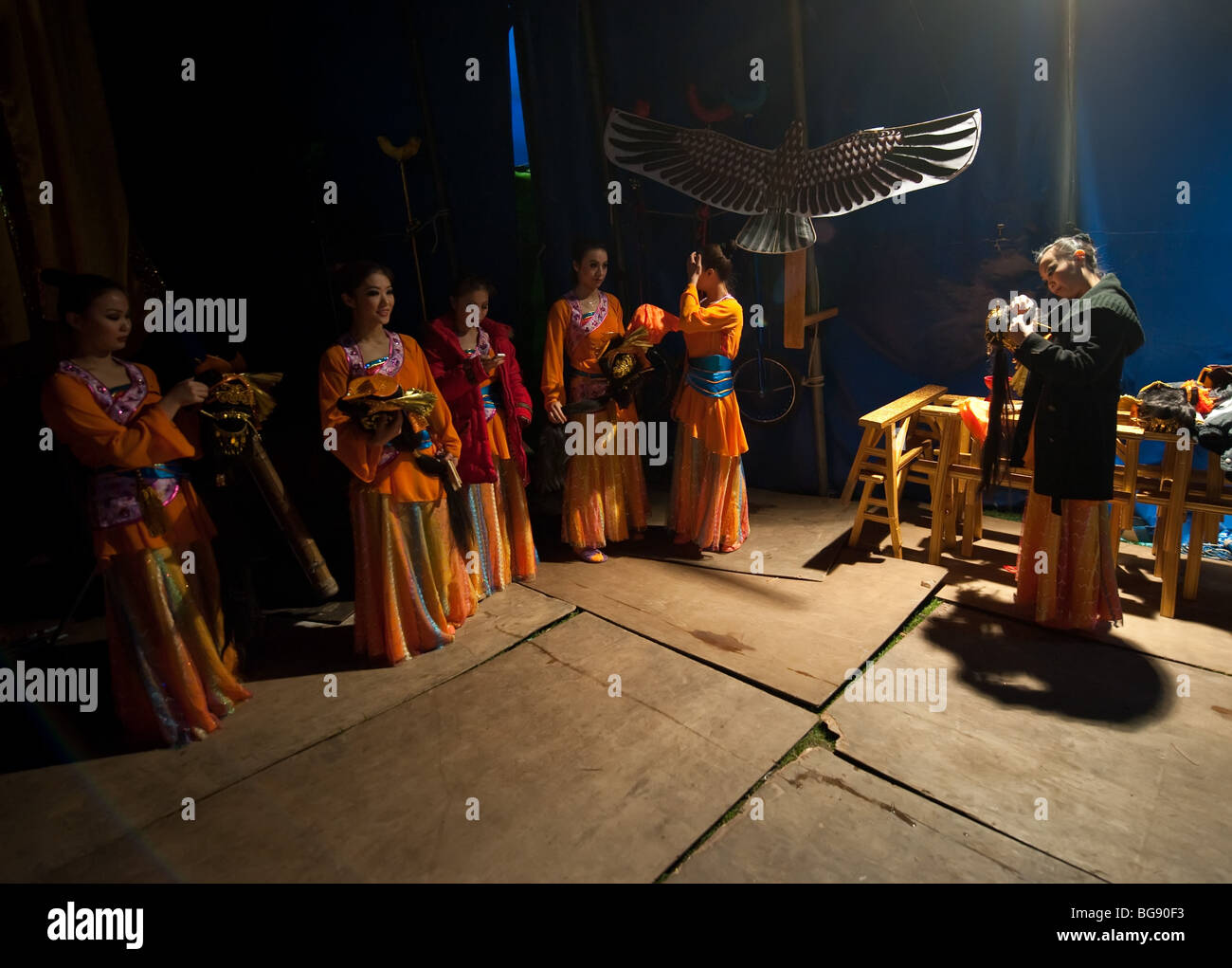 Chinese state circus hi-res stock photography and images - Alamy
