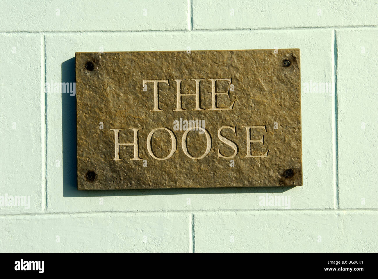 House Sign Stock Photo - Alamy