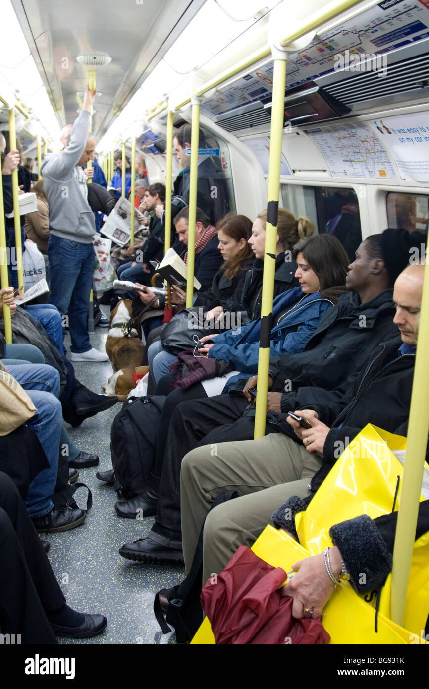 Northern Line Train - London Underground Stock Photo - Alamy