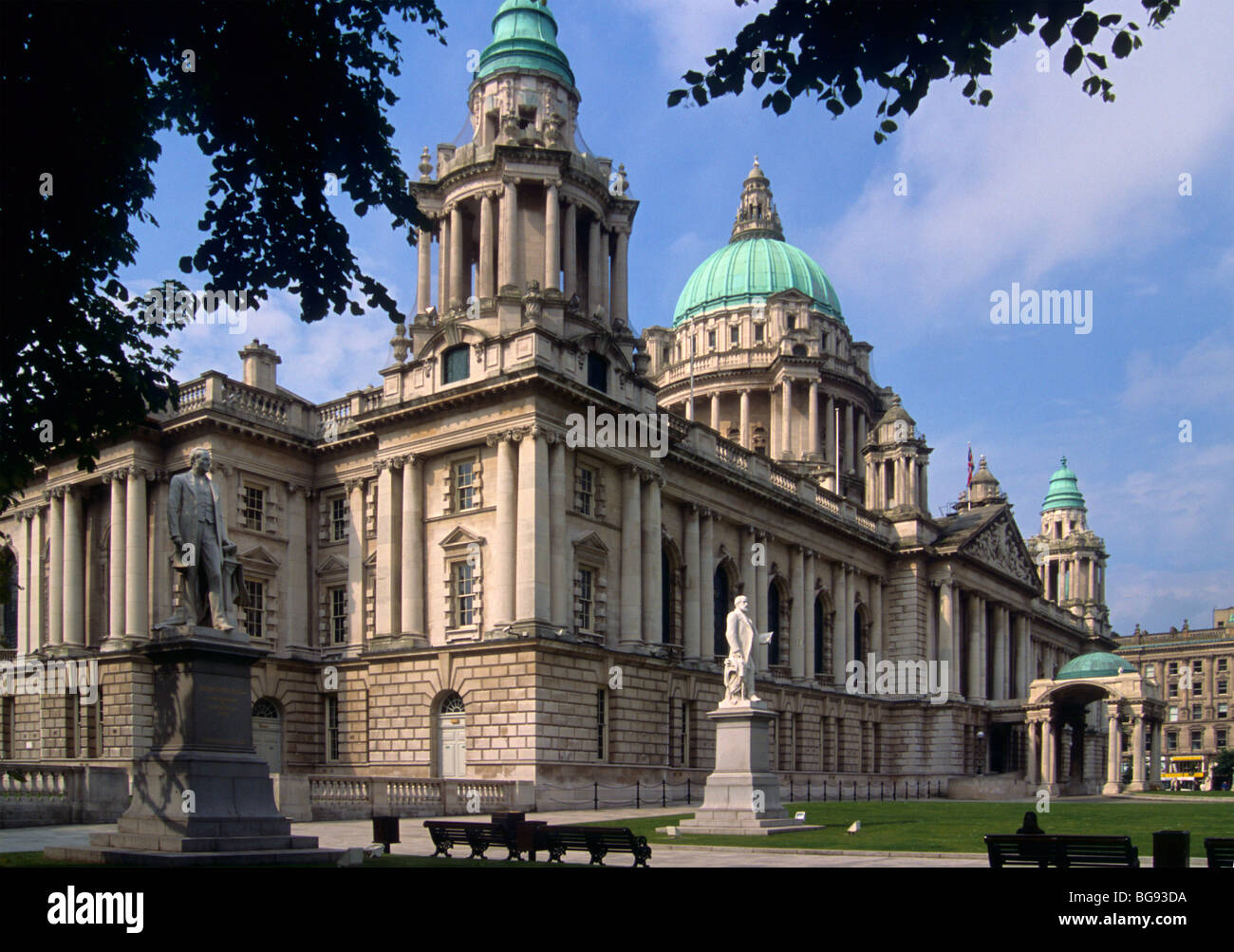 U.K., Northern Ireland, Belfast, City Hall Stock Photo - Alamy