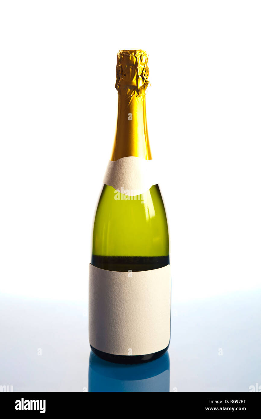 Bottle of champagne Stock Photo - Alamy
