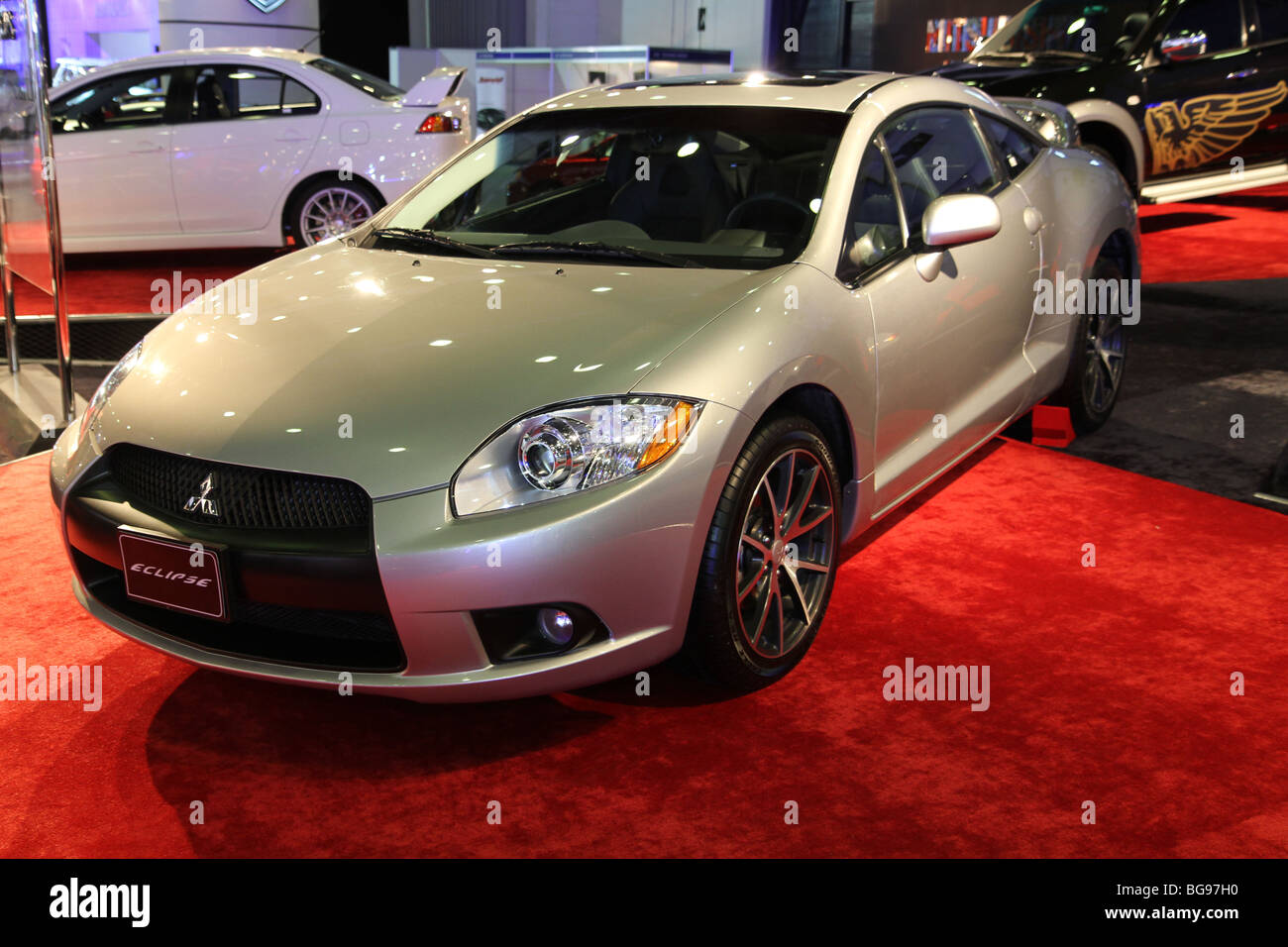 Red Eclipse Car Backside