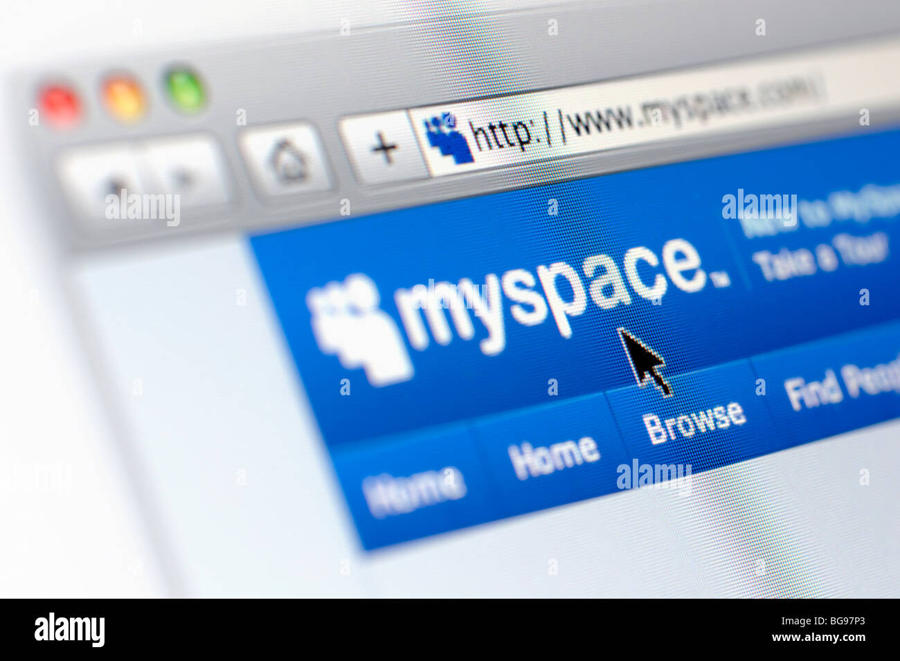 Myspace logo hi-res stock photography and images - Alamy