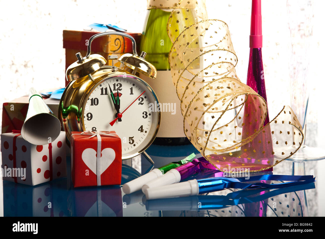 Party with champagne Stock Photo - Alamy