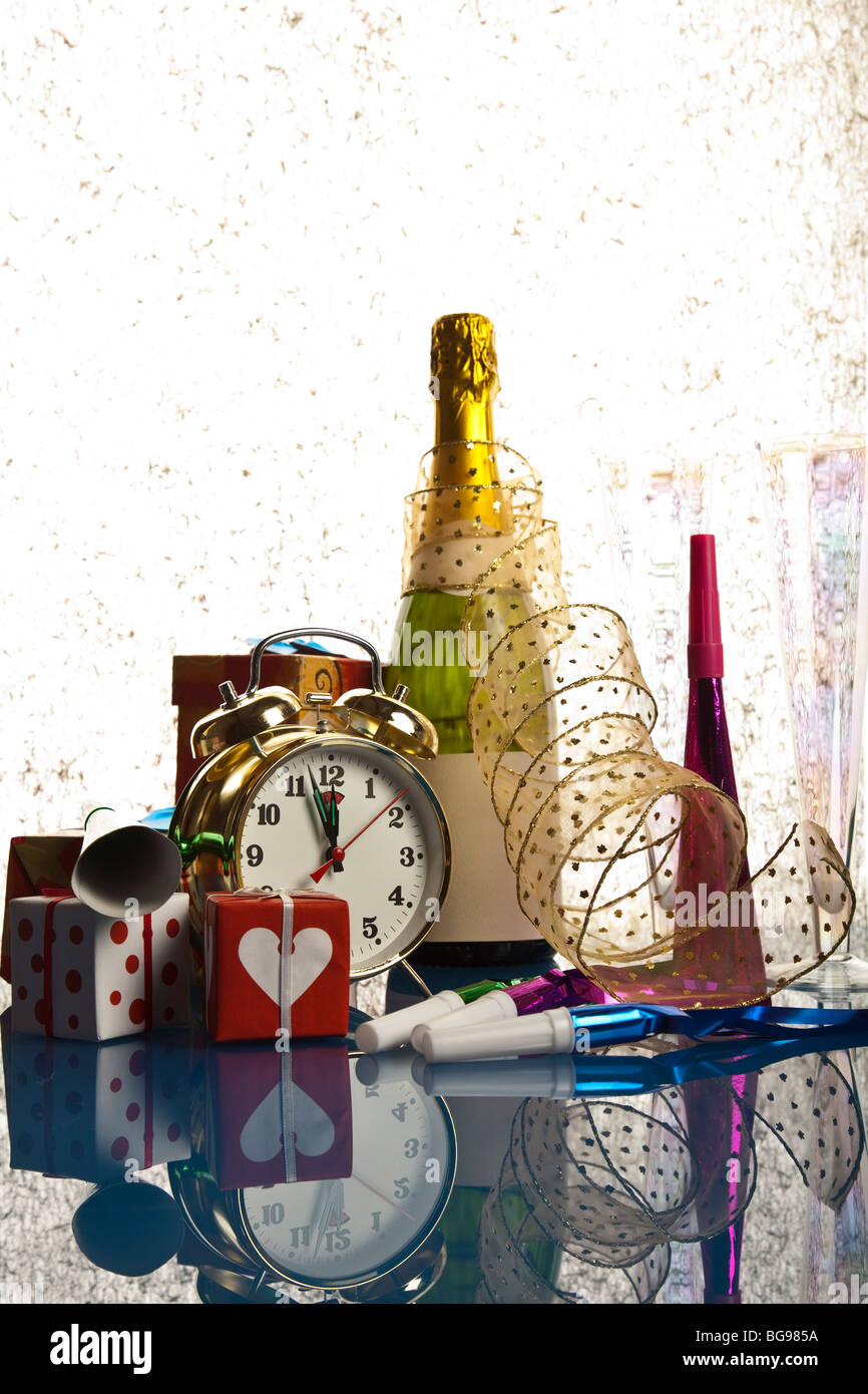 Party with champagne Stock Photo - Alamy