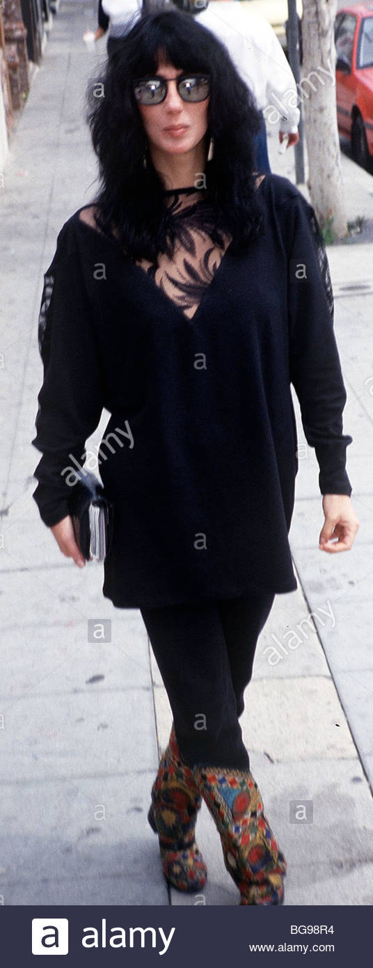 Singer Cher Born Cherilyn Sarkisian Stock Photos & Singer Cher Born ...