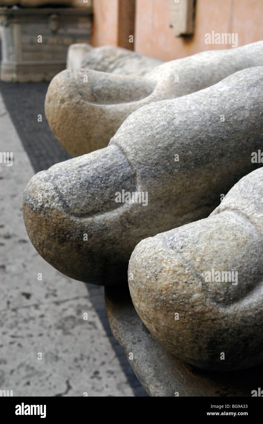 Colossal foot hi-res stock photography and images - Alamy