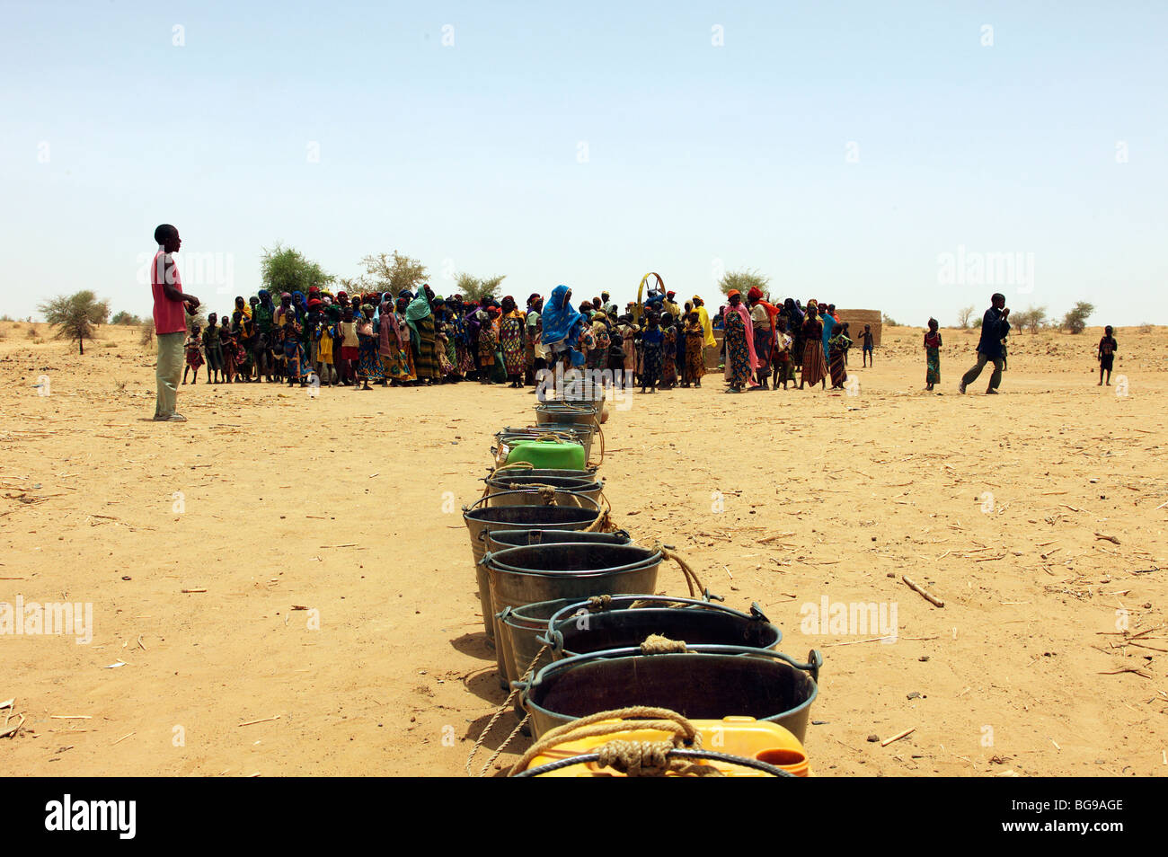 Niger : water supply Stock Photo - Alamy