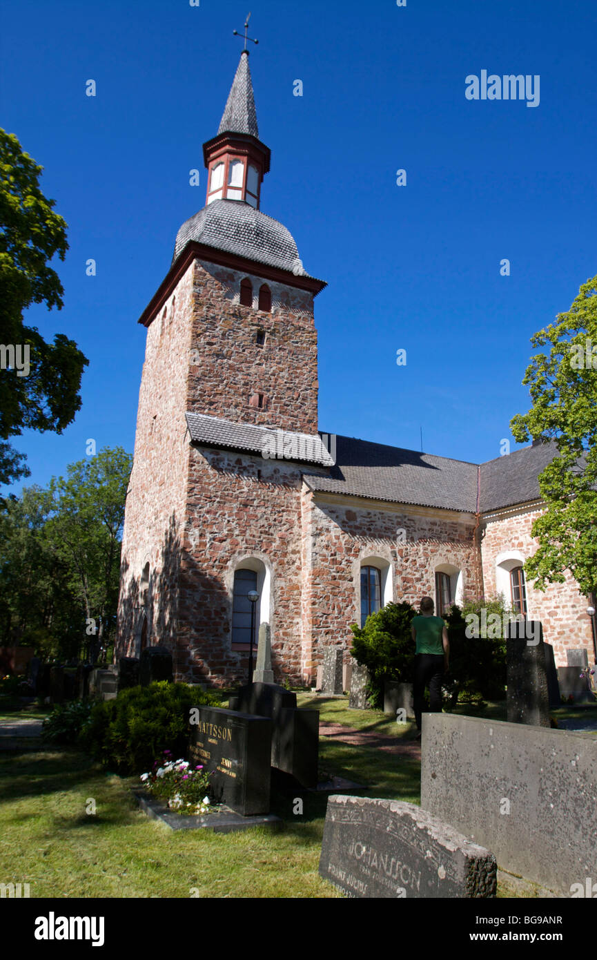 Finland : church at Turku Stock Photo - Alamy