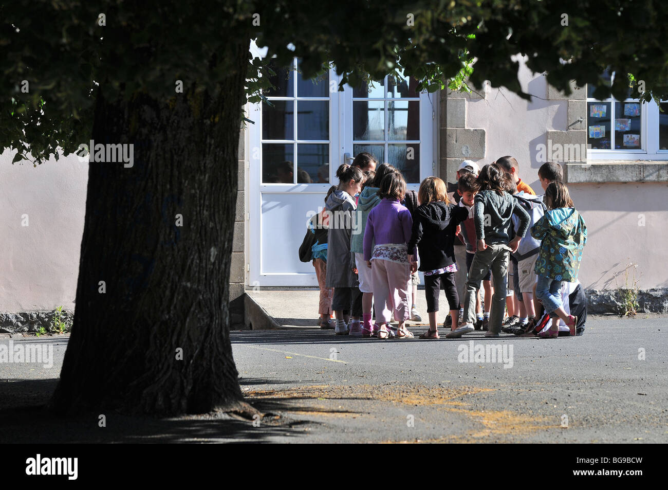 St Pierre du Chemin (85) : School "Ecole du Sacré Coeur Stock Photo - Alamy