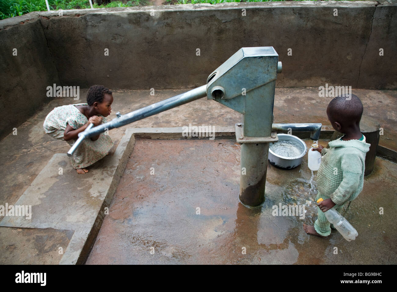 Borehole pump africa hi-res stock photography and images - Alamy