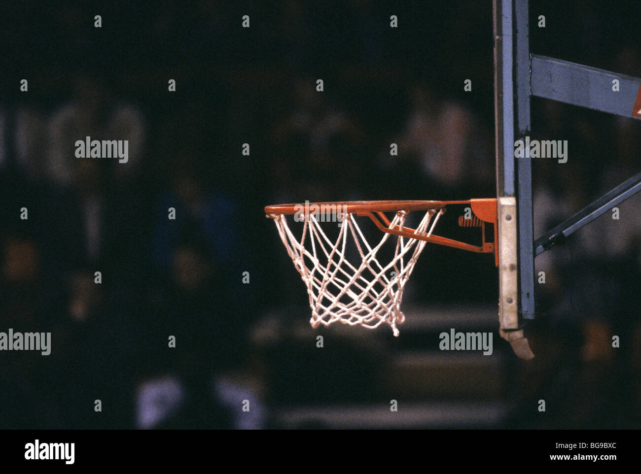 Basketball hoop and net Stock Photo - Alamy