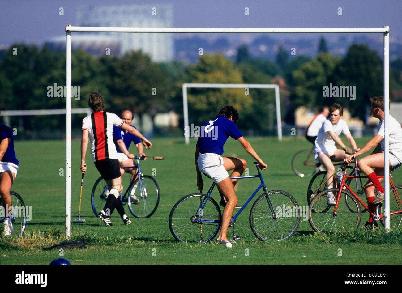 Bicycle polo hi-res stock photography and images - Alamy