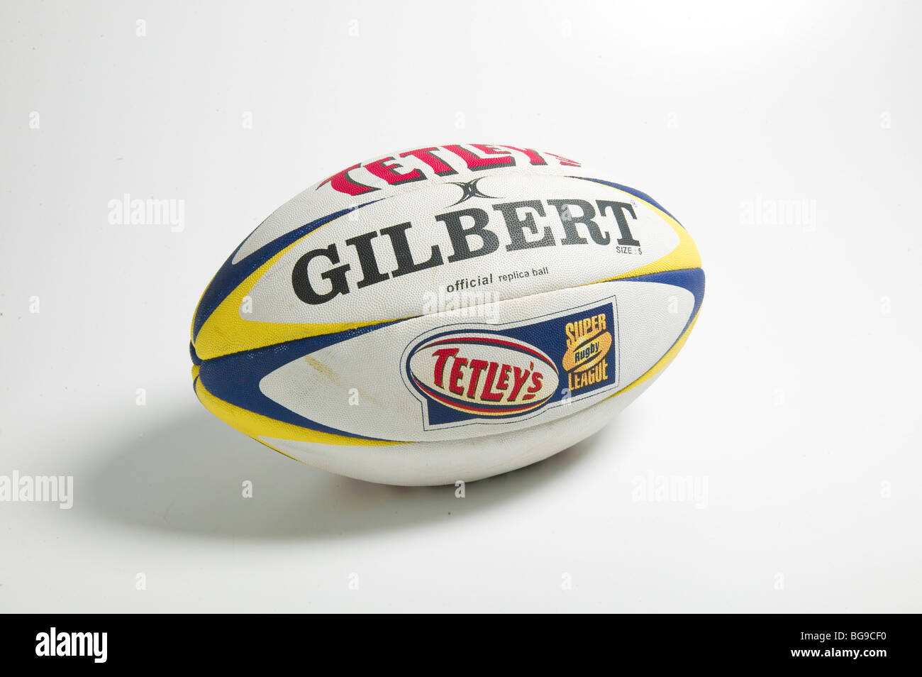 Rugby league ball Stock Photo - Alamy