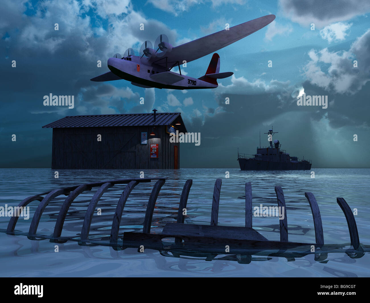 Aircraft skeleton hi-res stock photography and images - Alamy