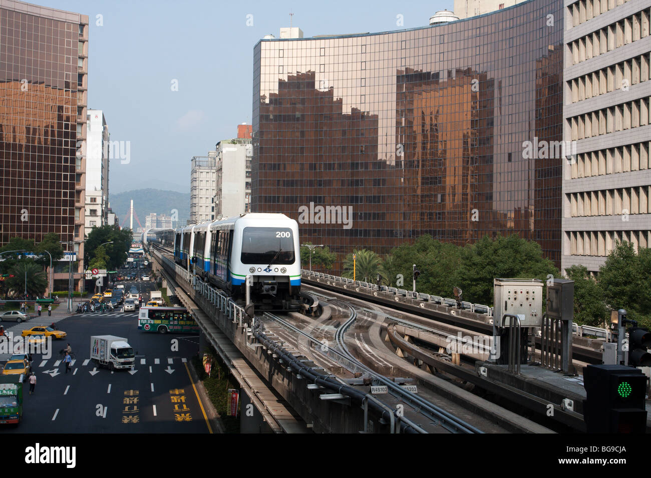 Taipei mrt neihu line hi-res stock photography and images - Alamy