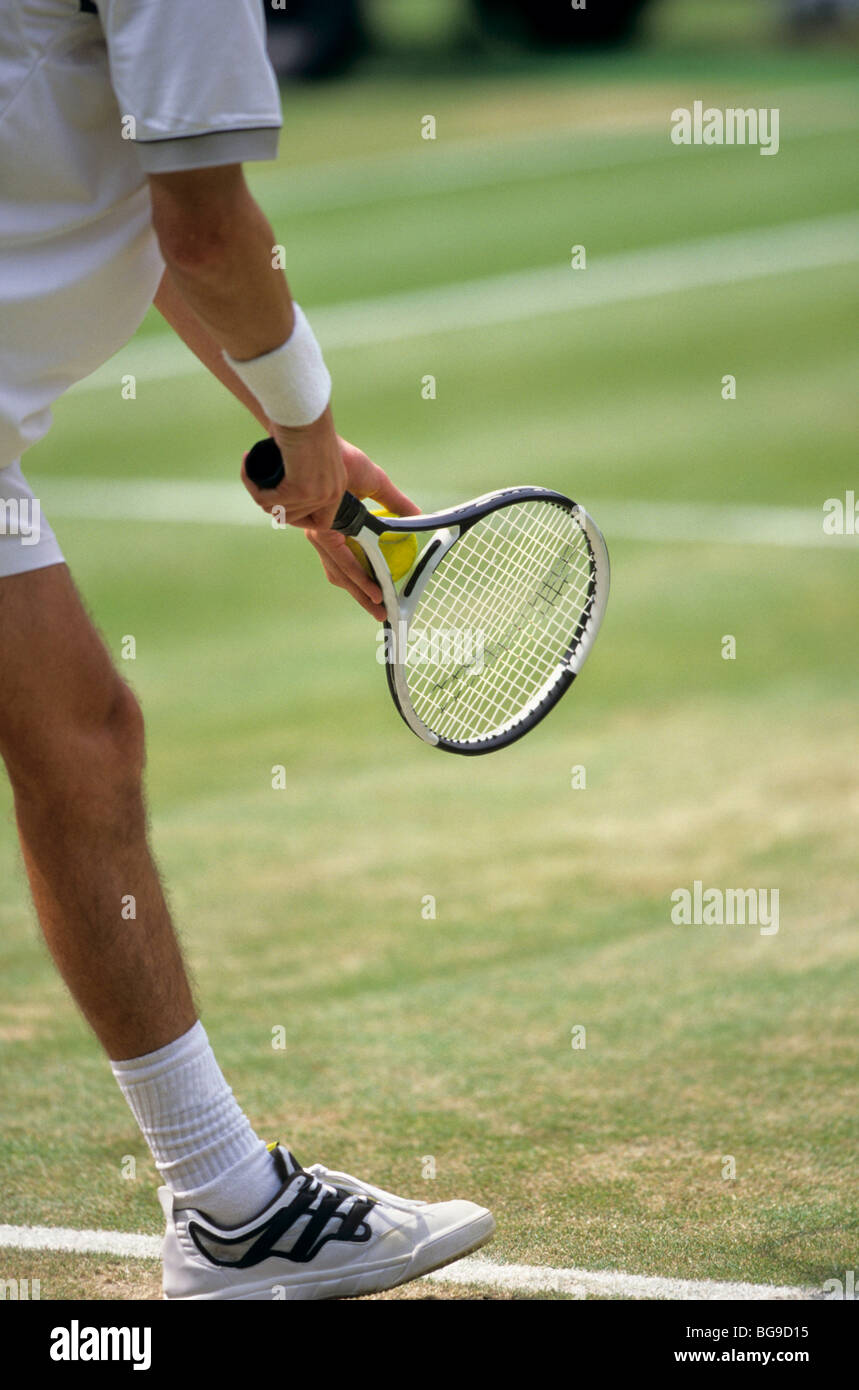 Tennis player no racket hi-res stock photography and images - Alamy