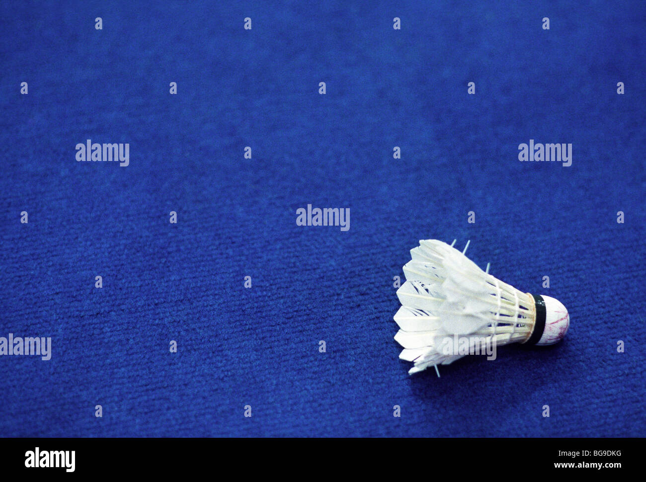Detail of a badminton shuttlecock Stock Photo - Alamy