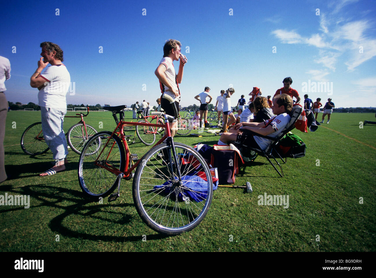 Polo player players preparation hi-res stock photography and images - Alamy