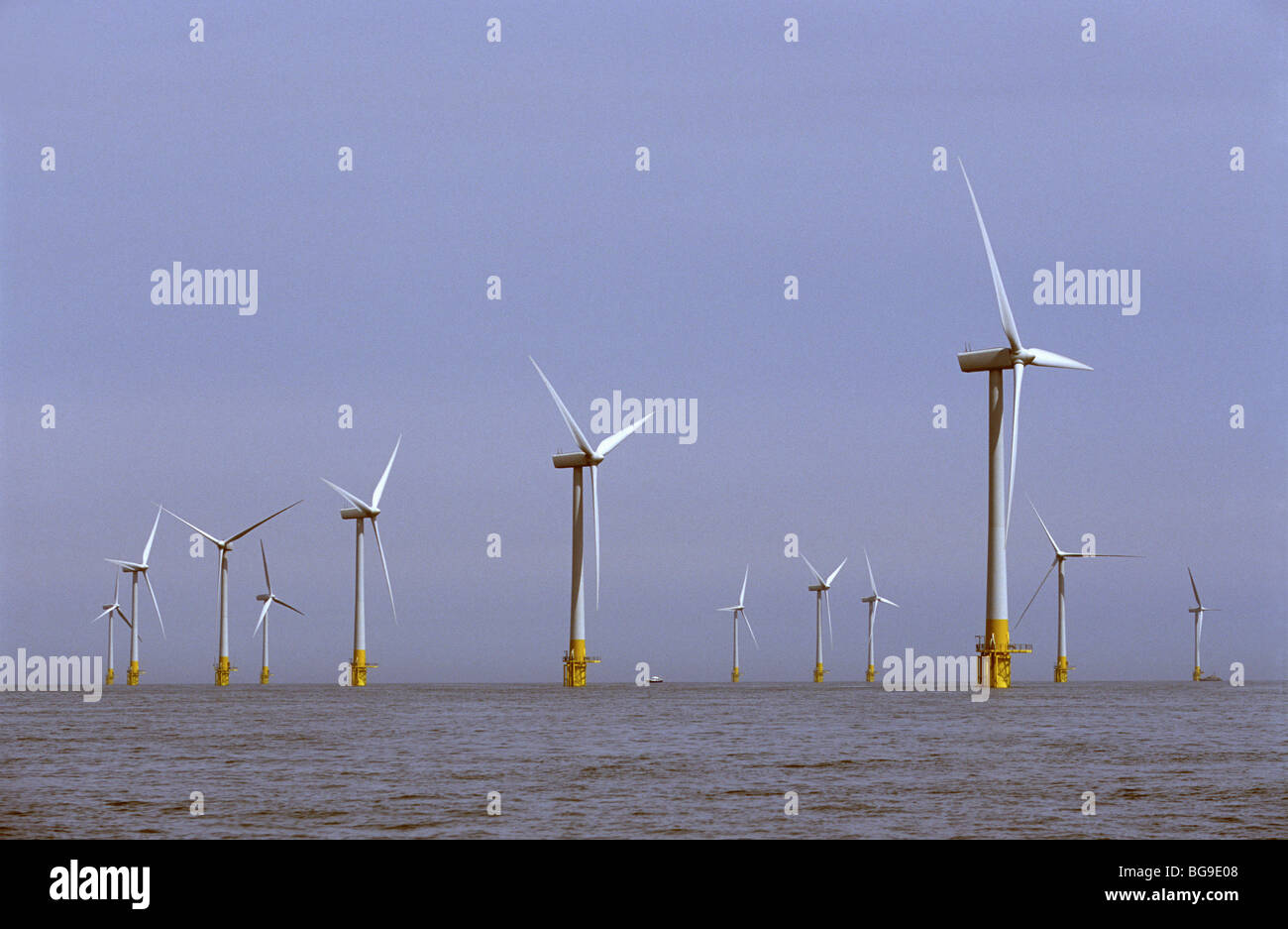 Offshore wind farm, Great Yarmouth, Norfolk, UK Stock Photo - Alamy
