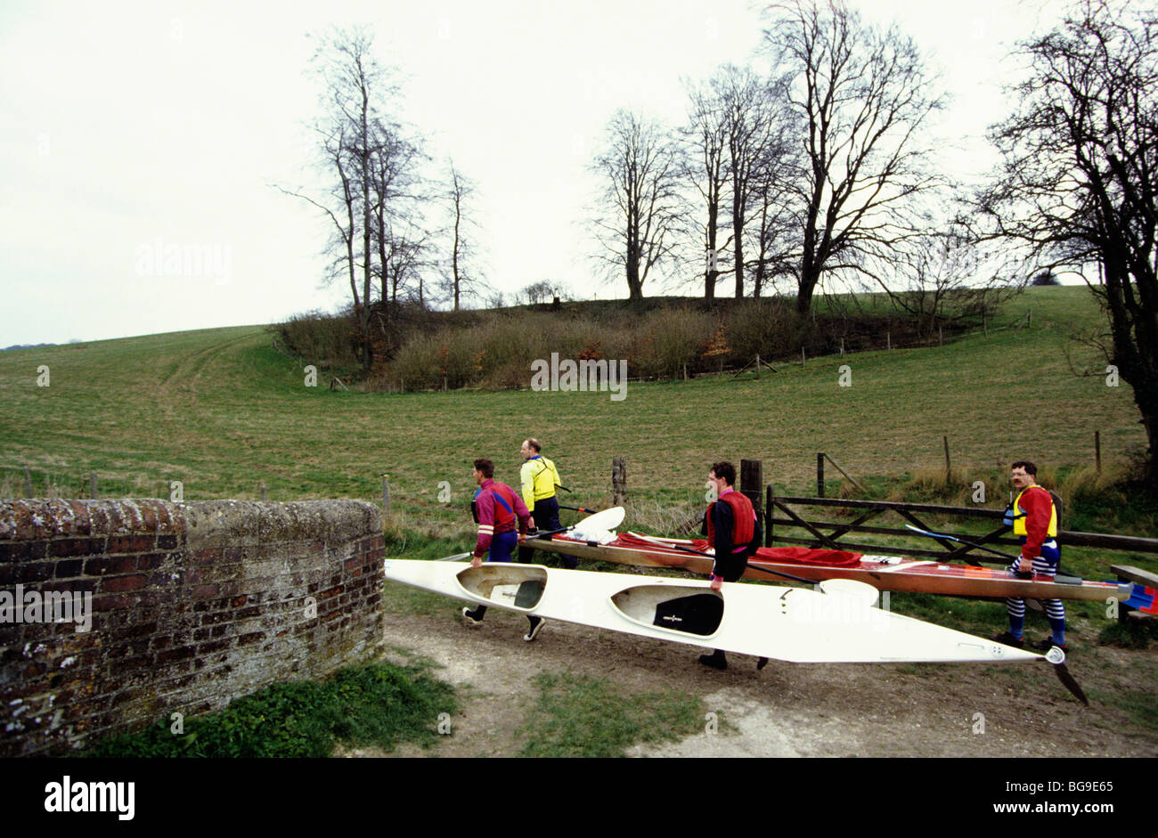 Men in kayaks hi-res stock photography and images - Alamy