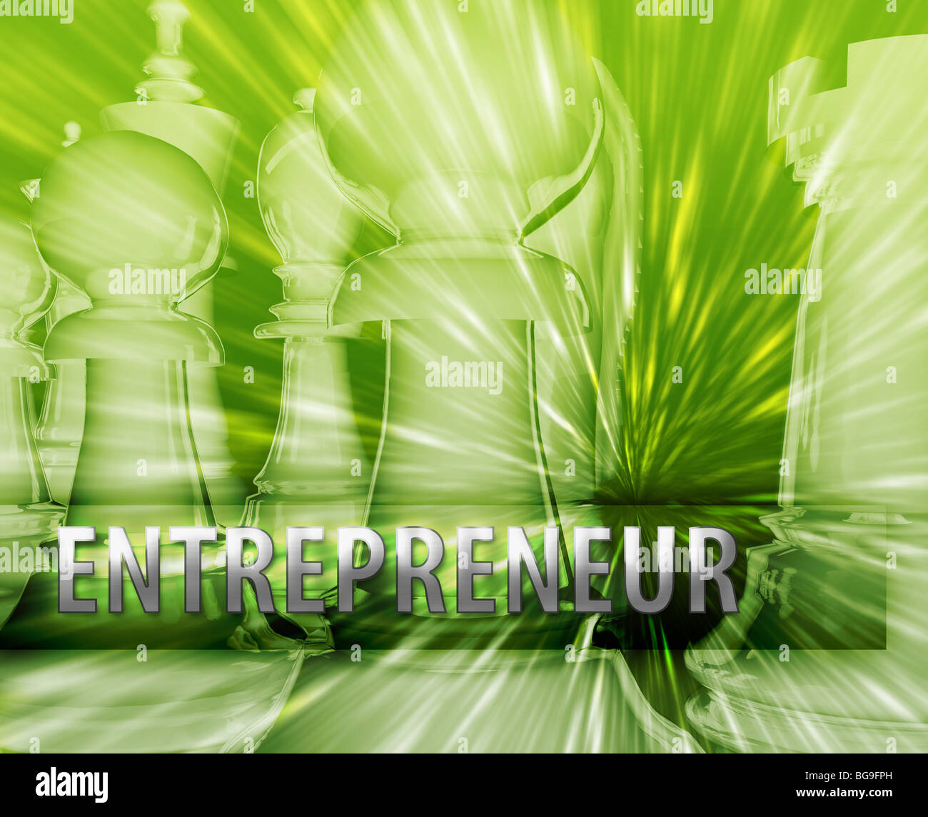 Abstract entrepreneur business strategy management chess themed ...