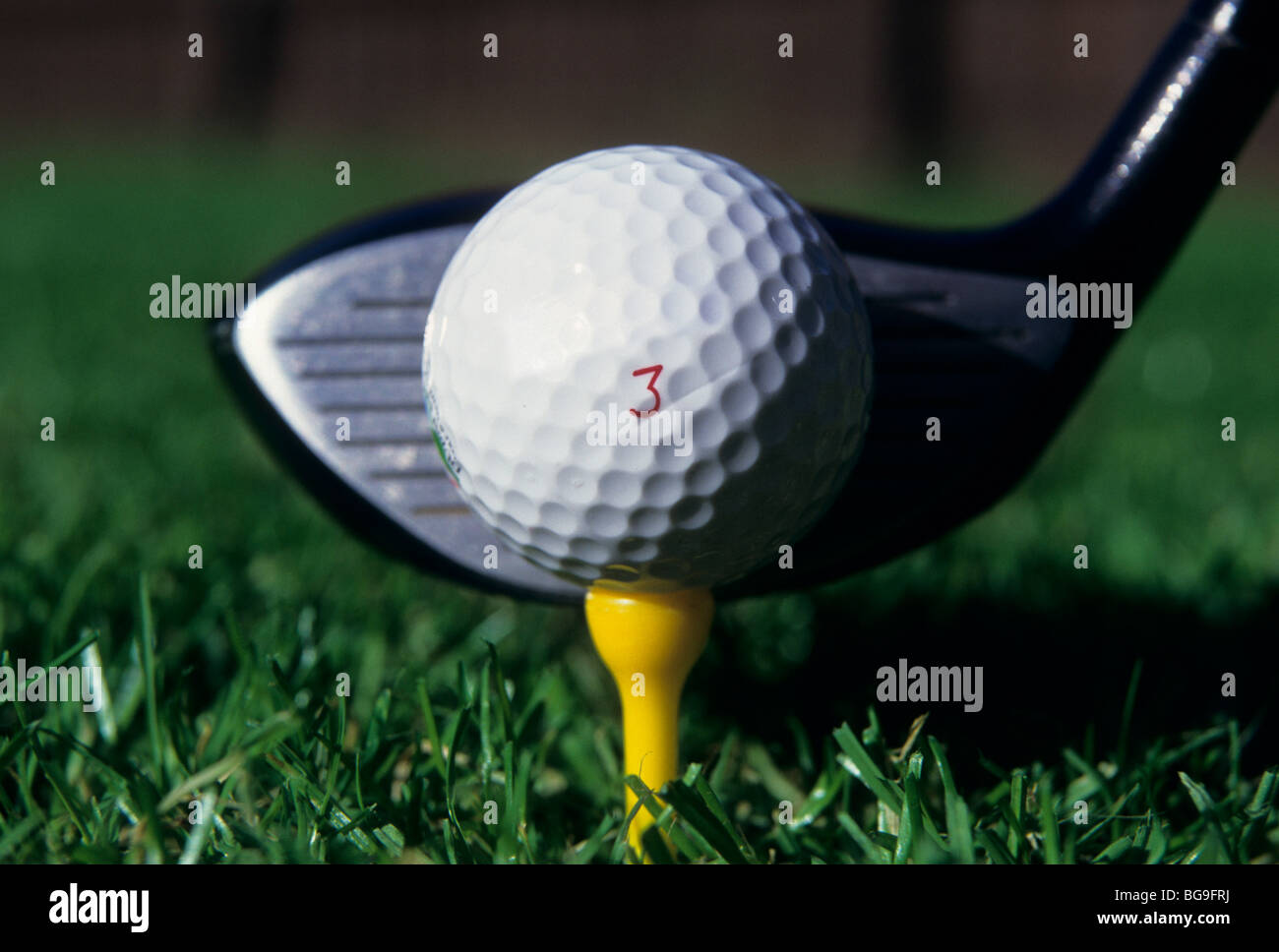 Teed ball hi-res stock photography and images - Alamy