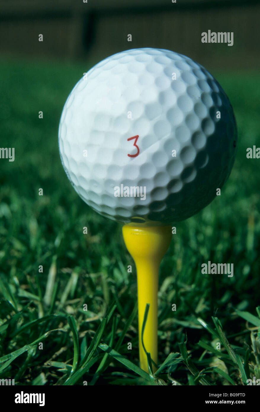 Teed ball hi-res stock photography and images - Alamy