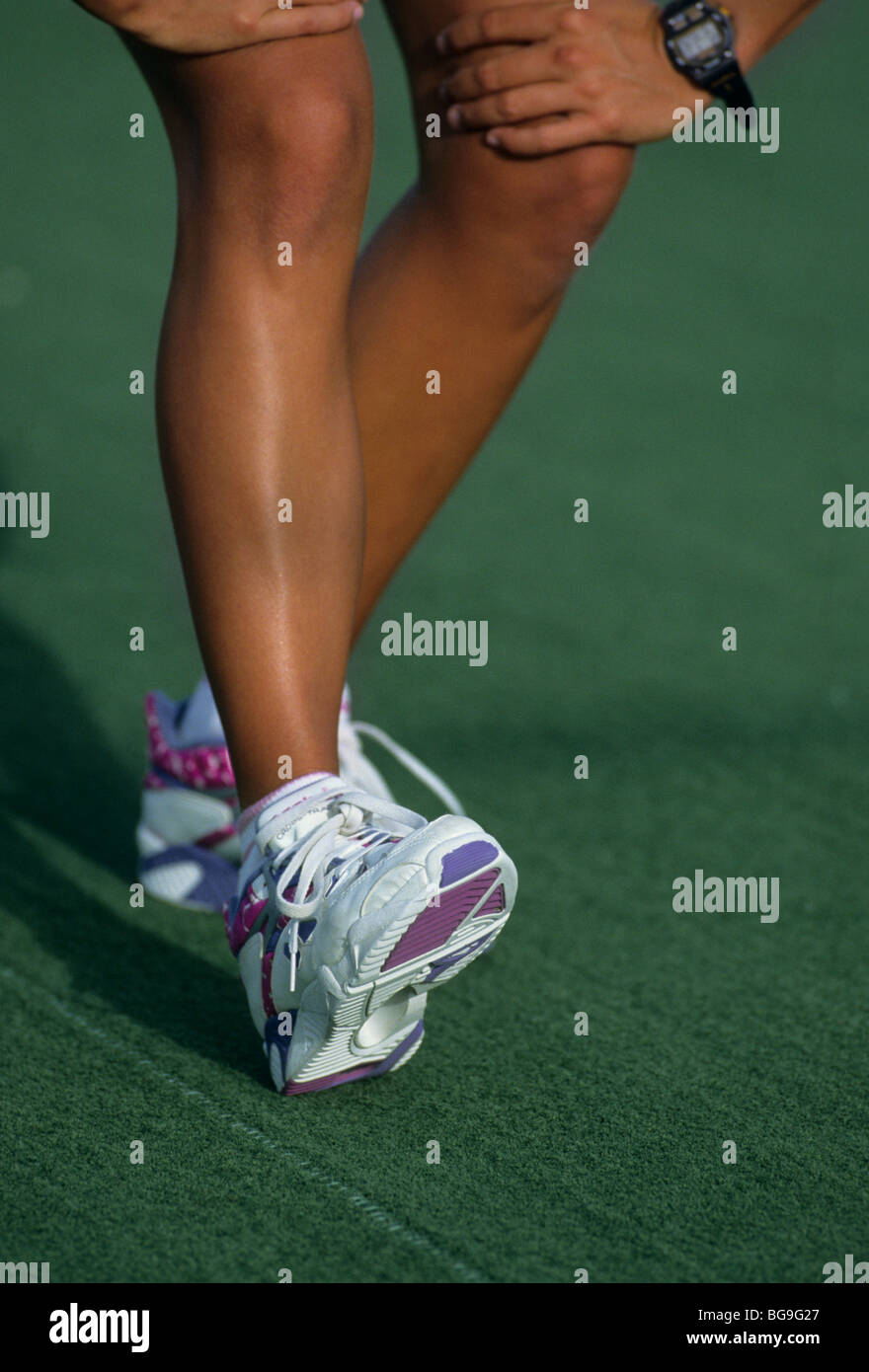 Female calf muscles hi-res stock photography and images - Alamy