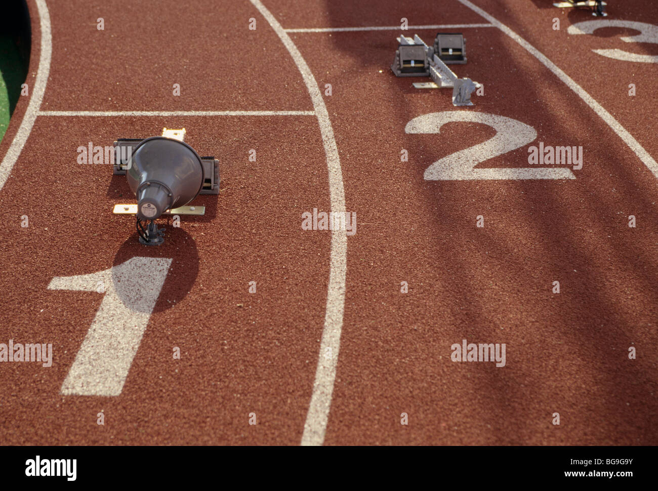 Running blocks and close up hi-res stock photography and images - Alamy
