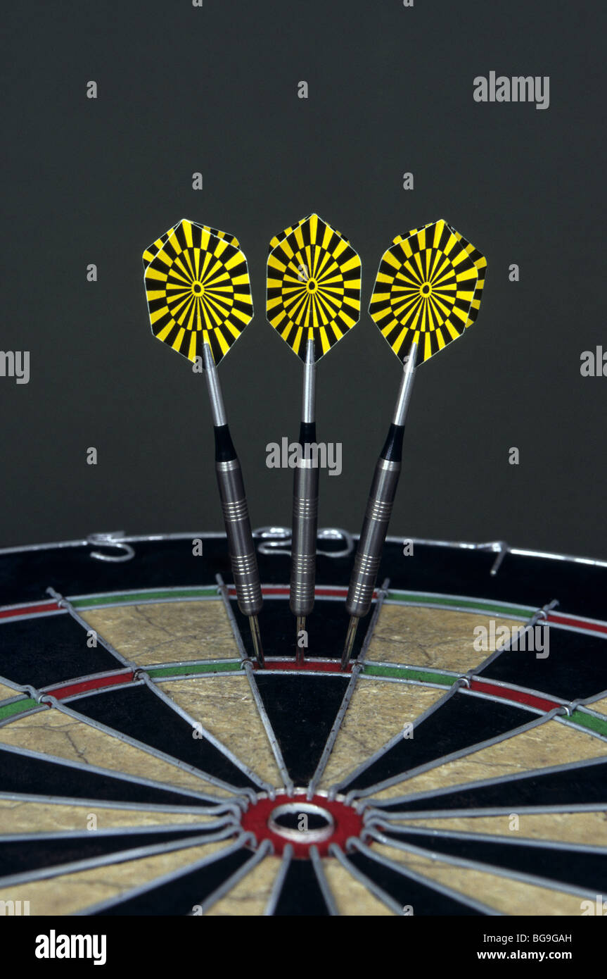Three darts hi-res stock photography and images - Alamy