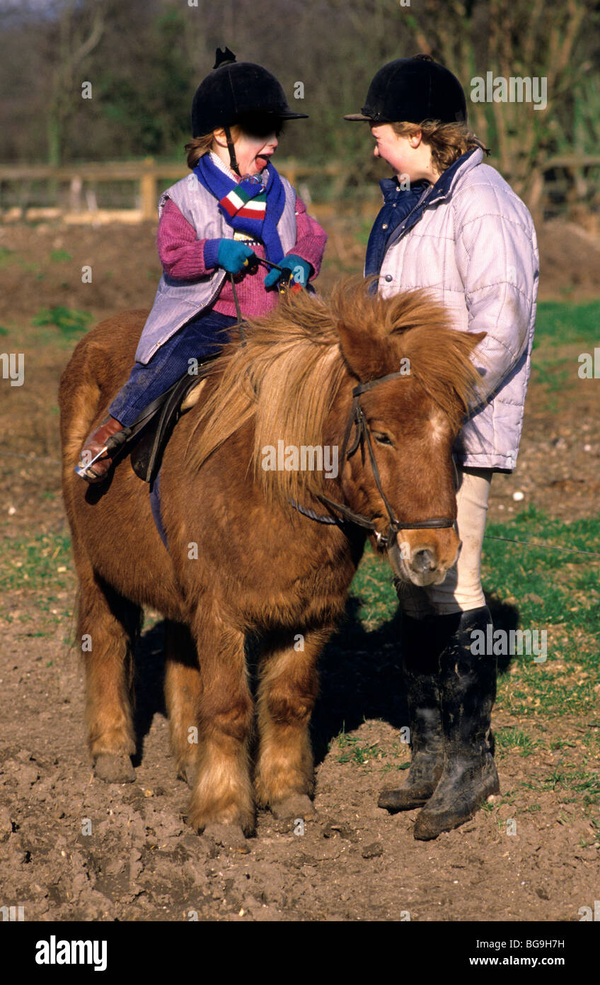 Woman Shetland Pony High Resolution Stock Photography and Images - Alamy