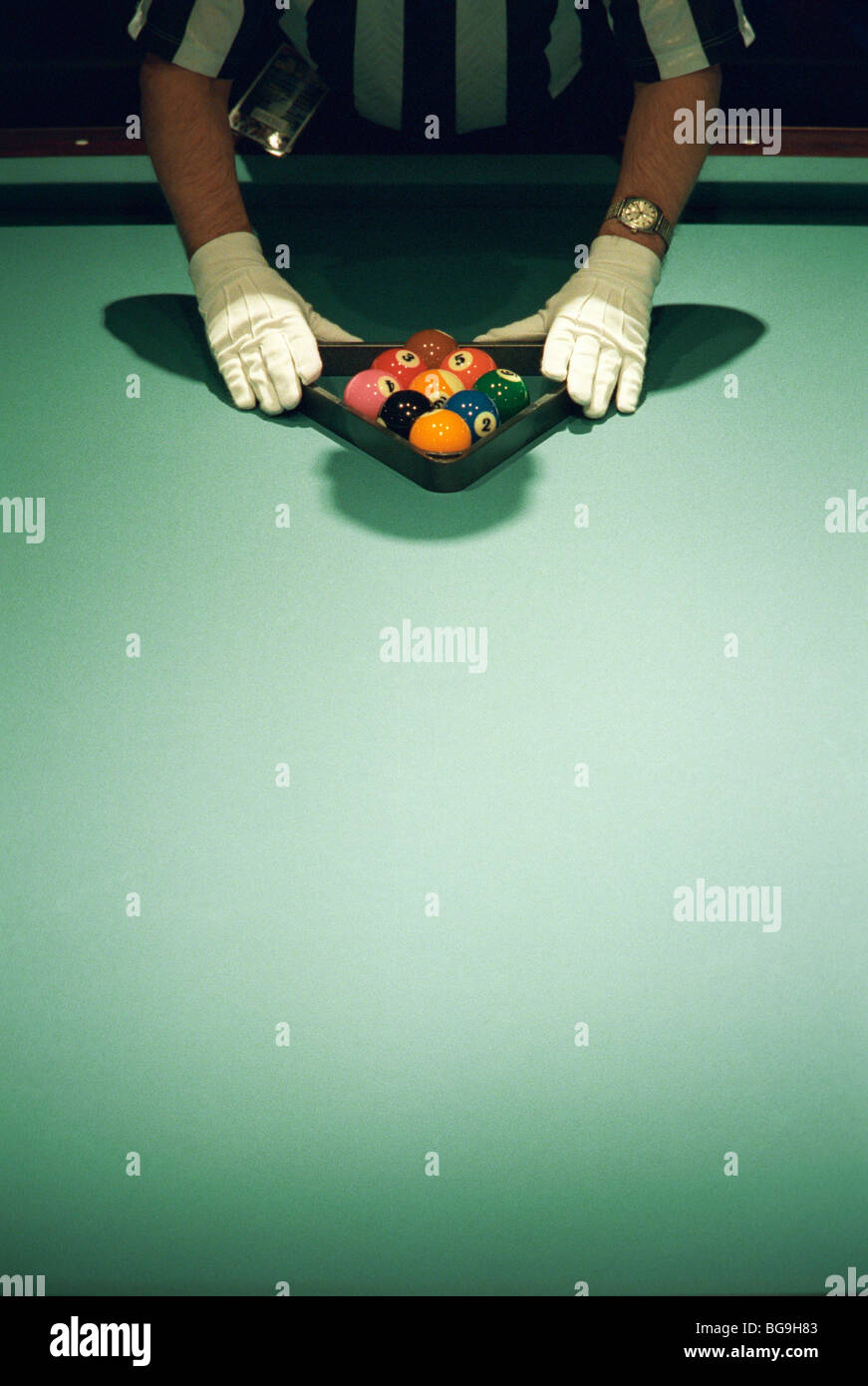 Blue referee shirt hi-res stock photography and images - Alamy