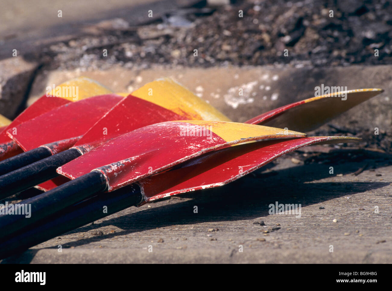 Set of oars hi-res stock photography and images - Alamy
