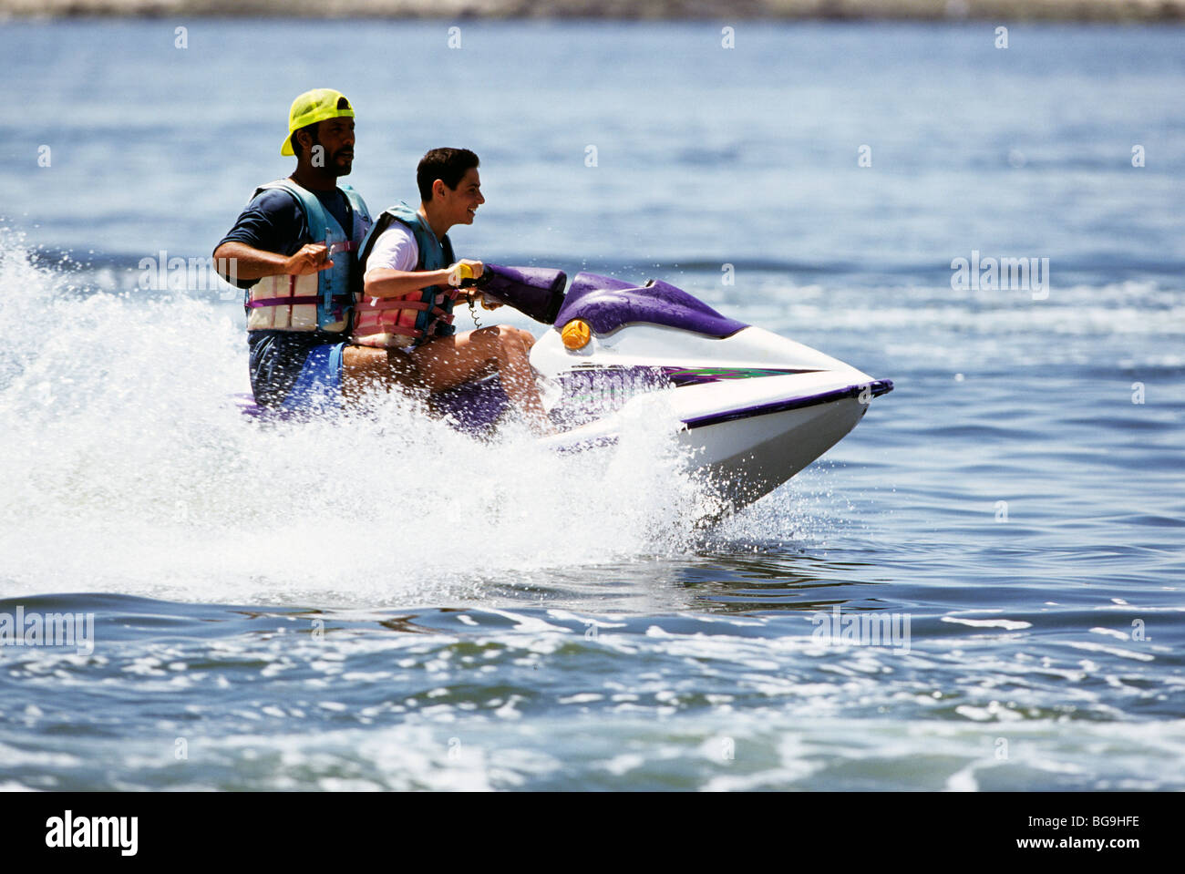 Learning about life jackets hi-res stock photography and images - Alamy