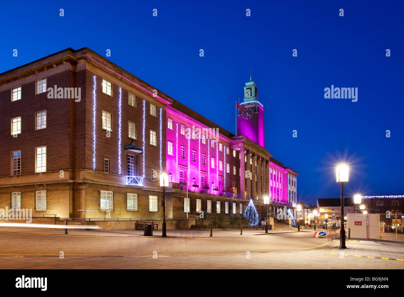 Town hall norwich norfolk england hi-res stock photography and images ...