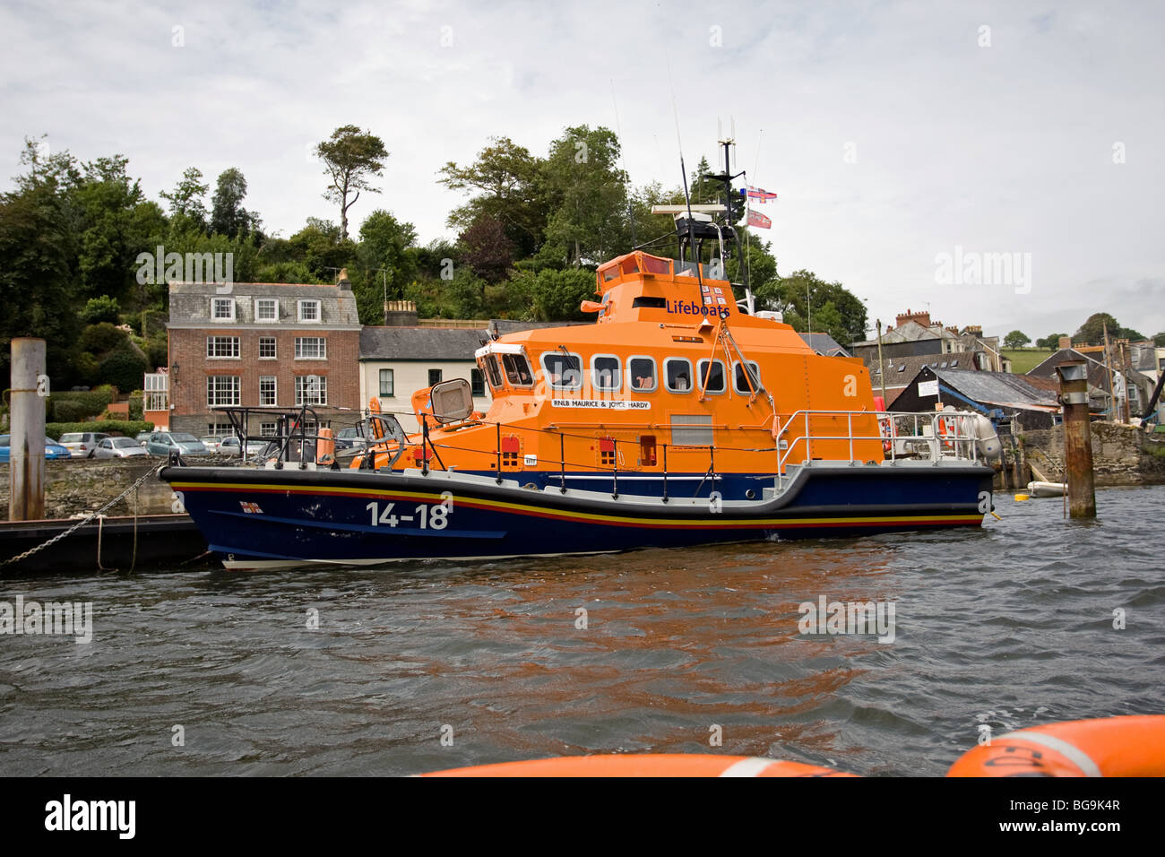 Fowey lifeboat hi-res stock photography and images - Alamy