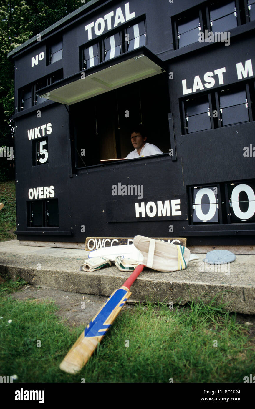 Cricket scoreboard hi-res stock photography and images - Alamy