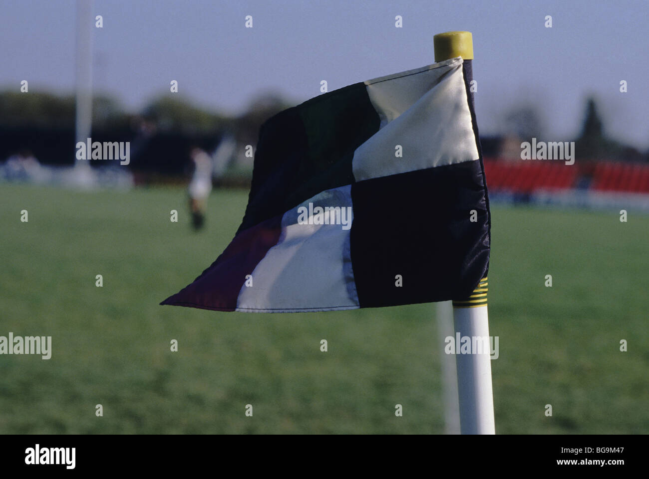 Rugby game flag Stock Photo - Alamy