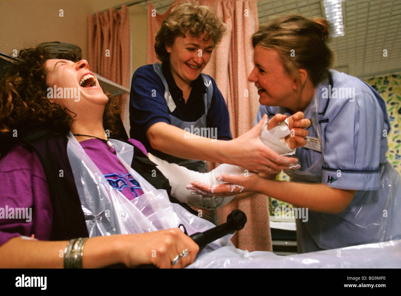 Plaster room hospital london hi-res stock photography and images - Alamy
