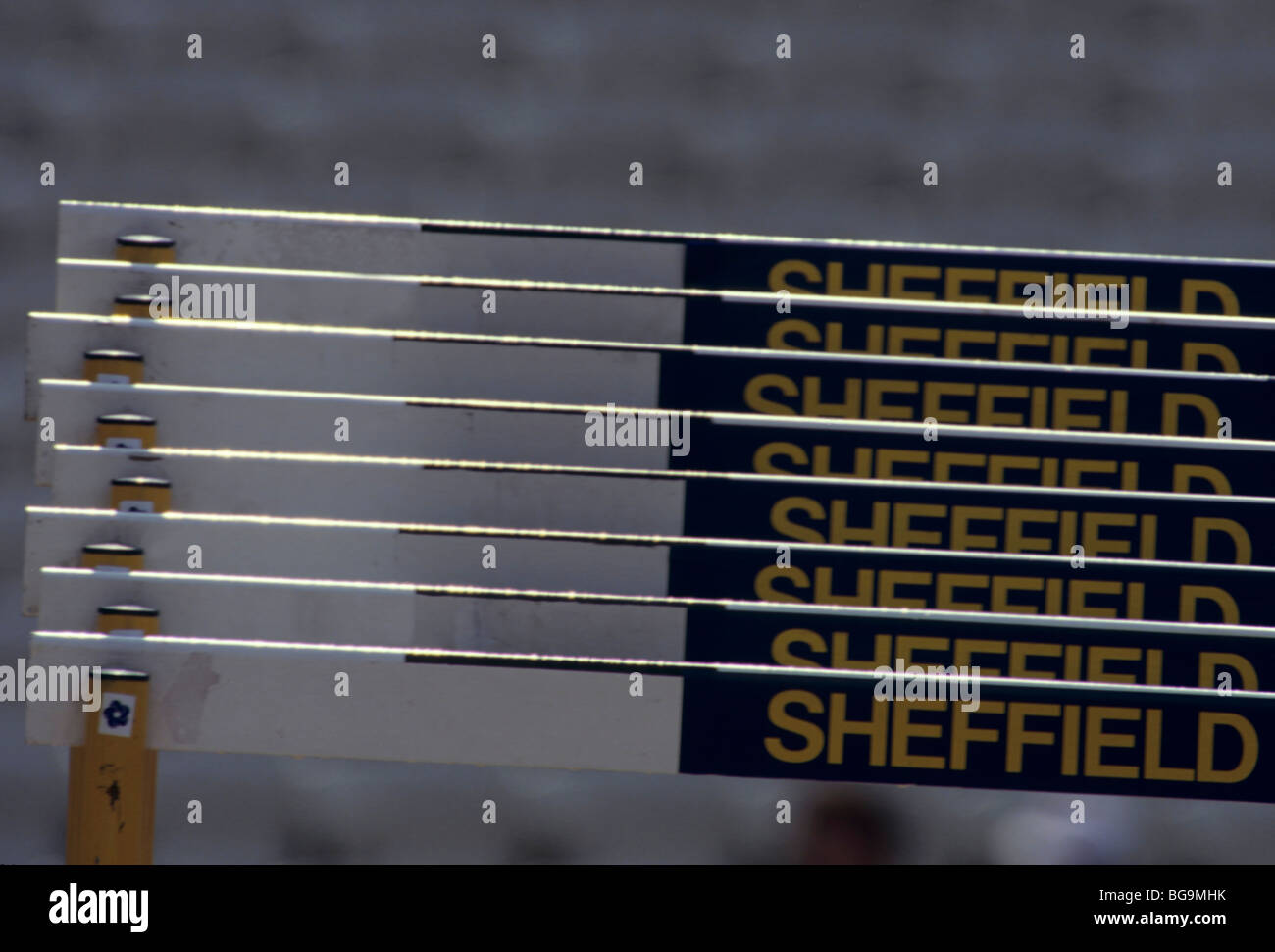 Stack of hurdles Stock Photo - Alamy