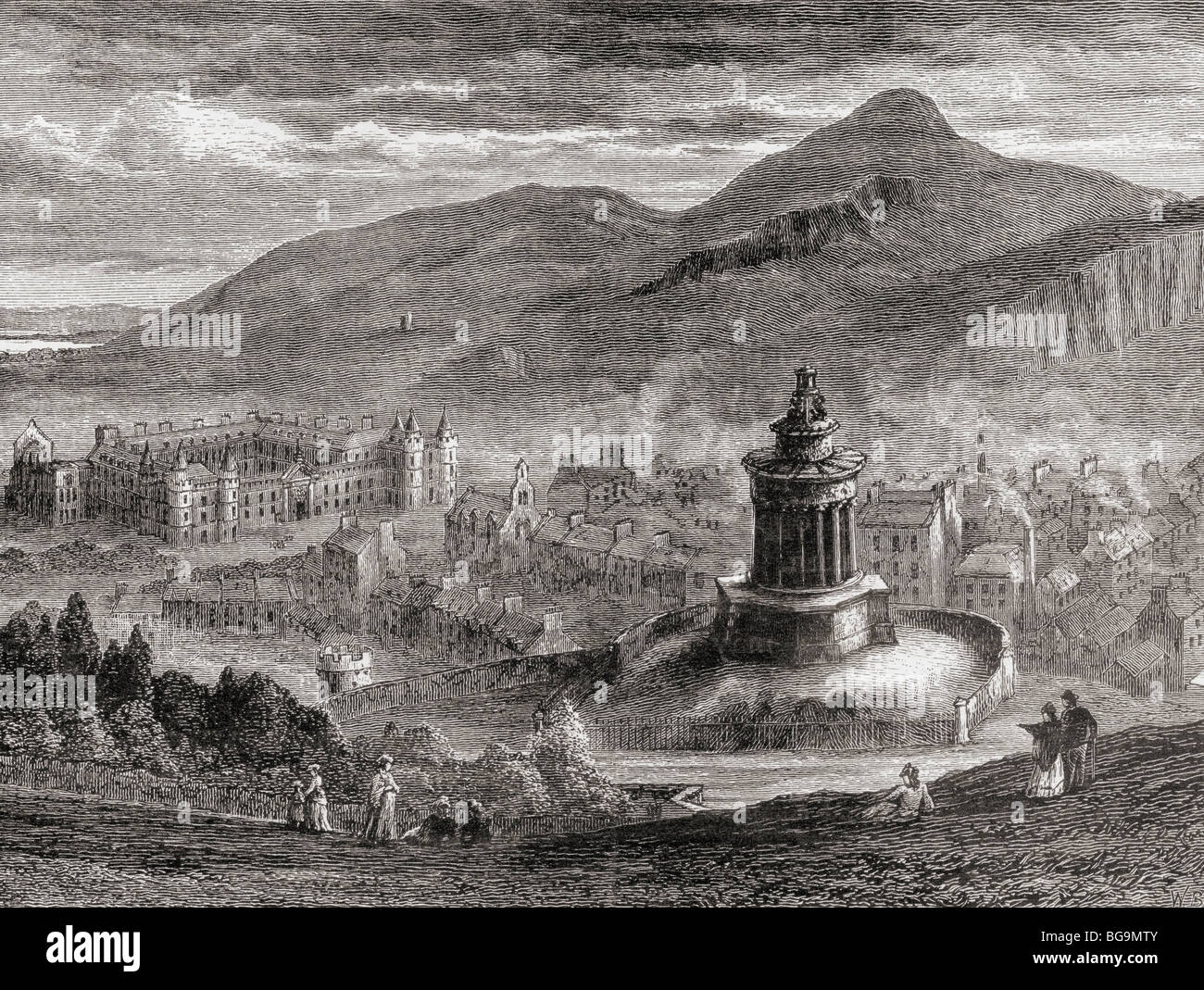 Burns monument hi-res stock photography and images - Alamy