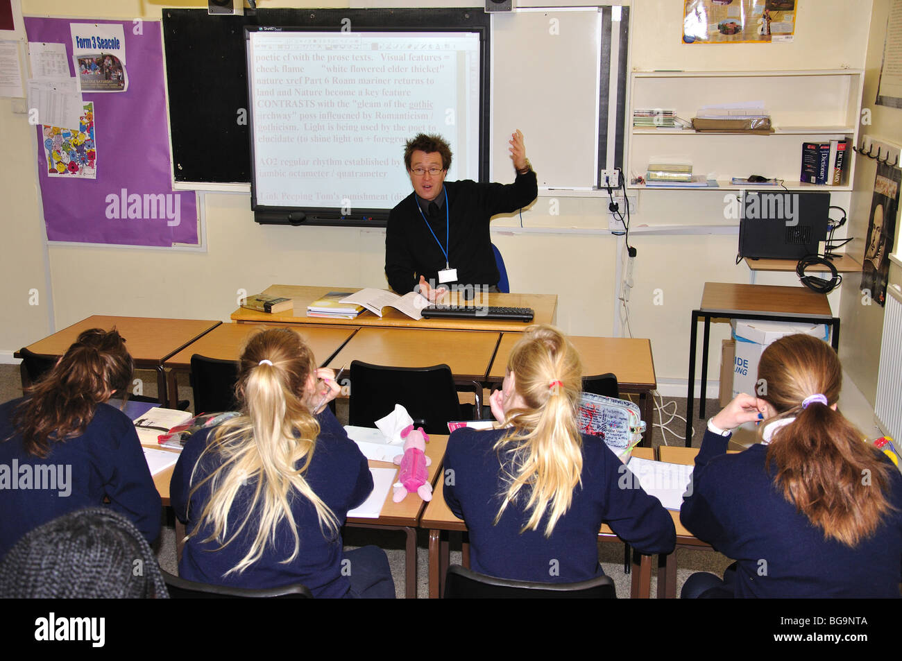 Teacher blackboard uk hi-res stock photography and images - Alamy