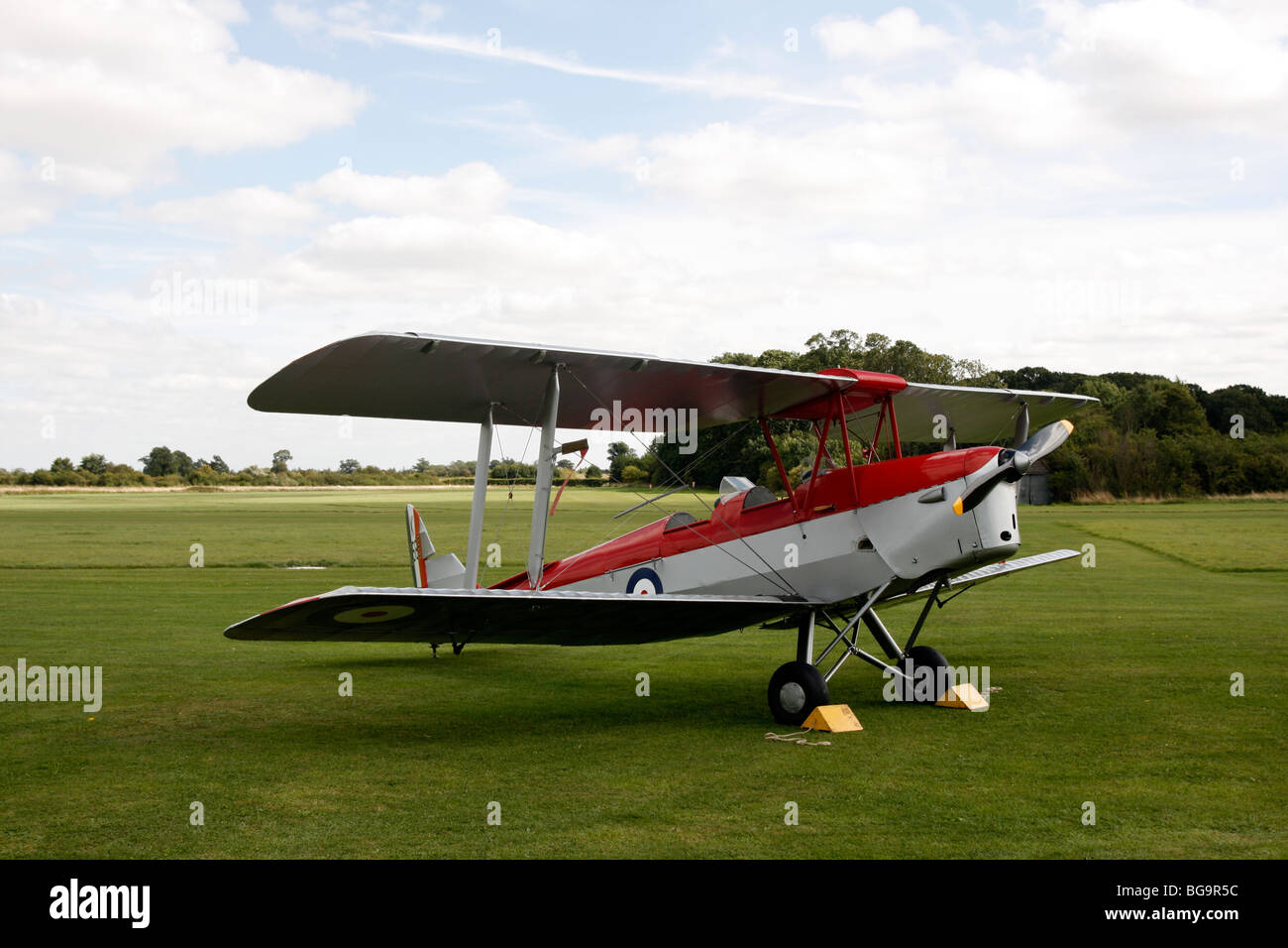 De Havilland, DH82 Tiger Moth, two seat sporting and training biplane ...