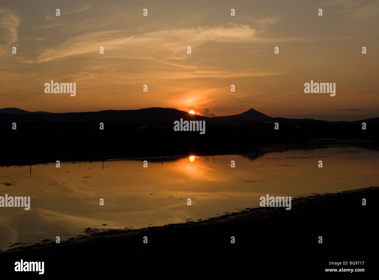 Wicklow mountains sunset hi-res stock photography and images - Alamy