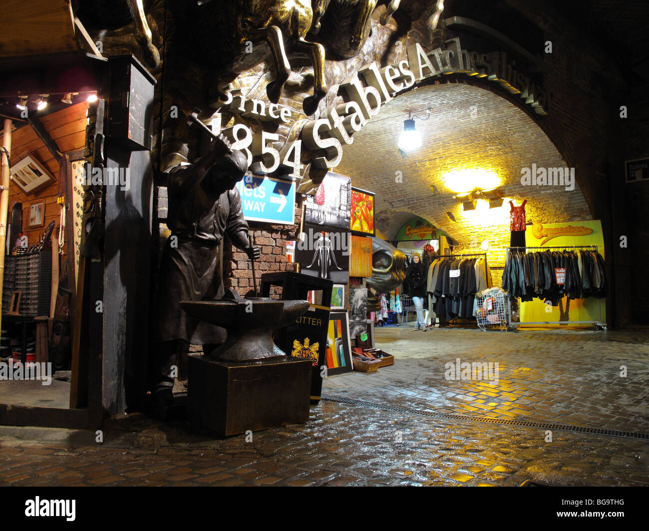 Stables Arches, Camden Market, London Stock Photo - Alamy