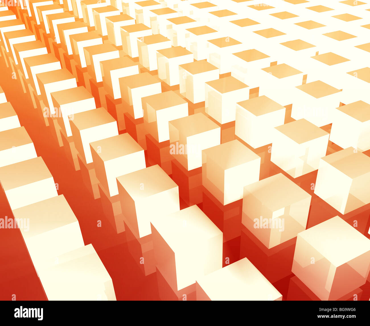 Cubes grid illustration organized rows columns background wallpaper ...