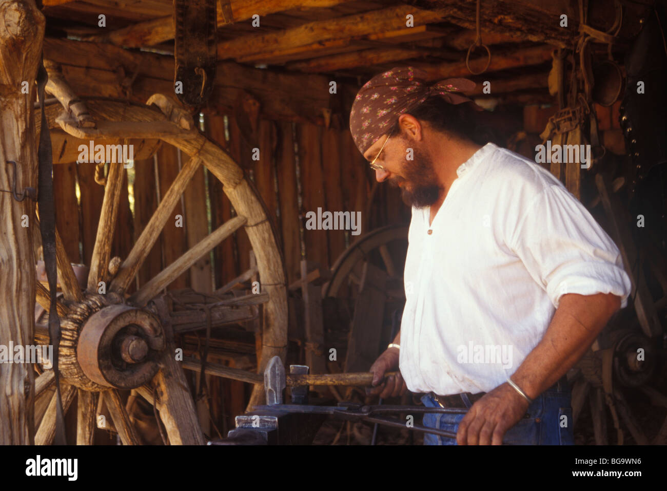 wheelwright shop, El Rancho De Las Golondrinas, Santa Fe, New Mexico ...